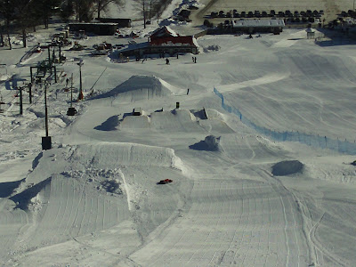 Ski West Mountain: VIEW OF TERRAIN PARK